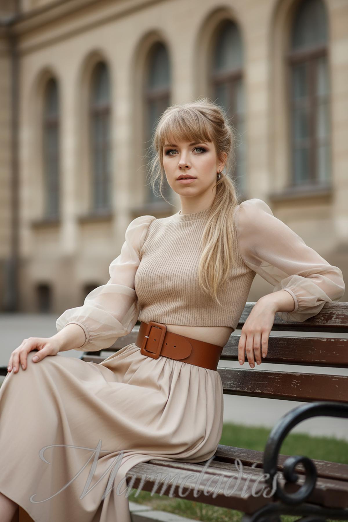Gorgeous miss Elena from Eastern Europe: hot Russian girl